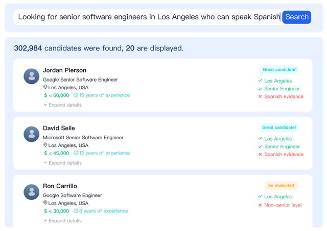 Global Talent Search - 800M+ Professionals Database | Foundire